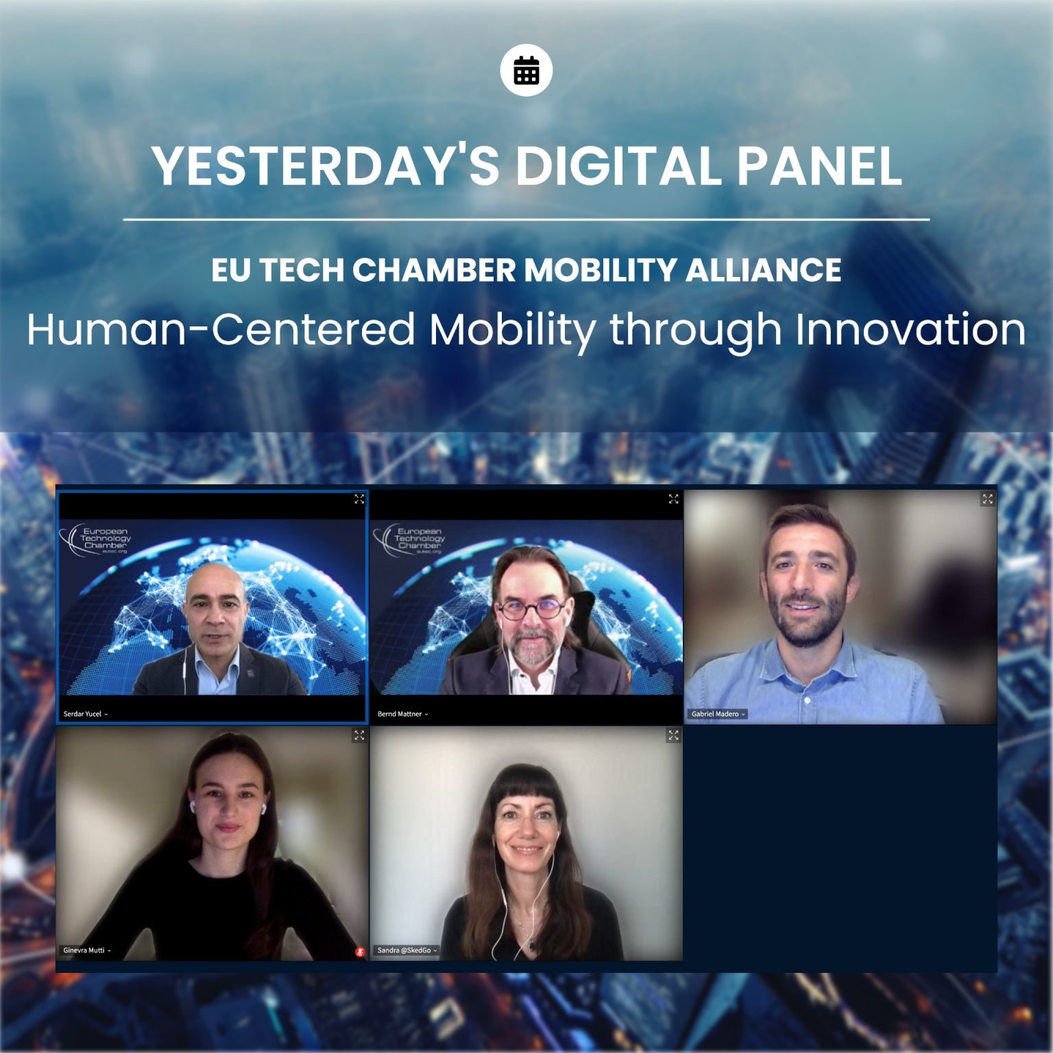 Mobility Alliance Digital Talk on “Human-Centered Mobility through ...