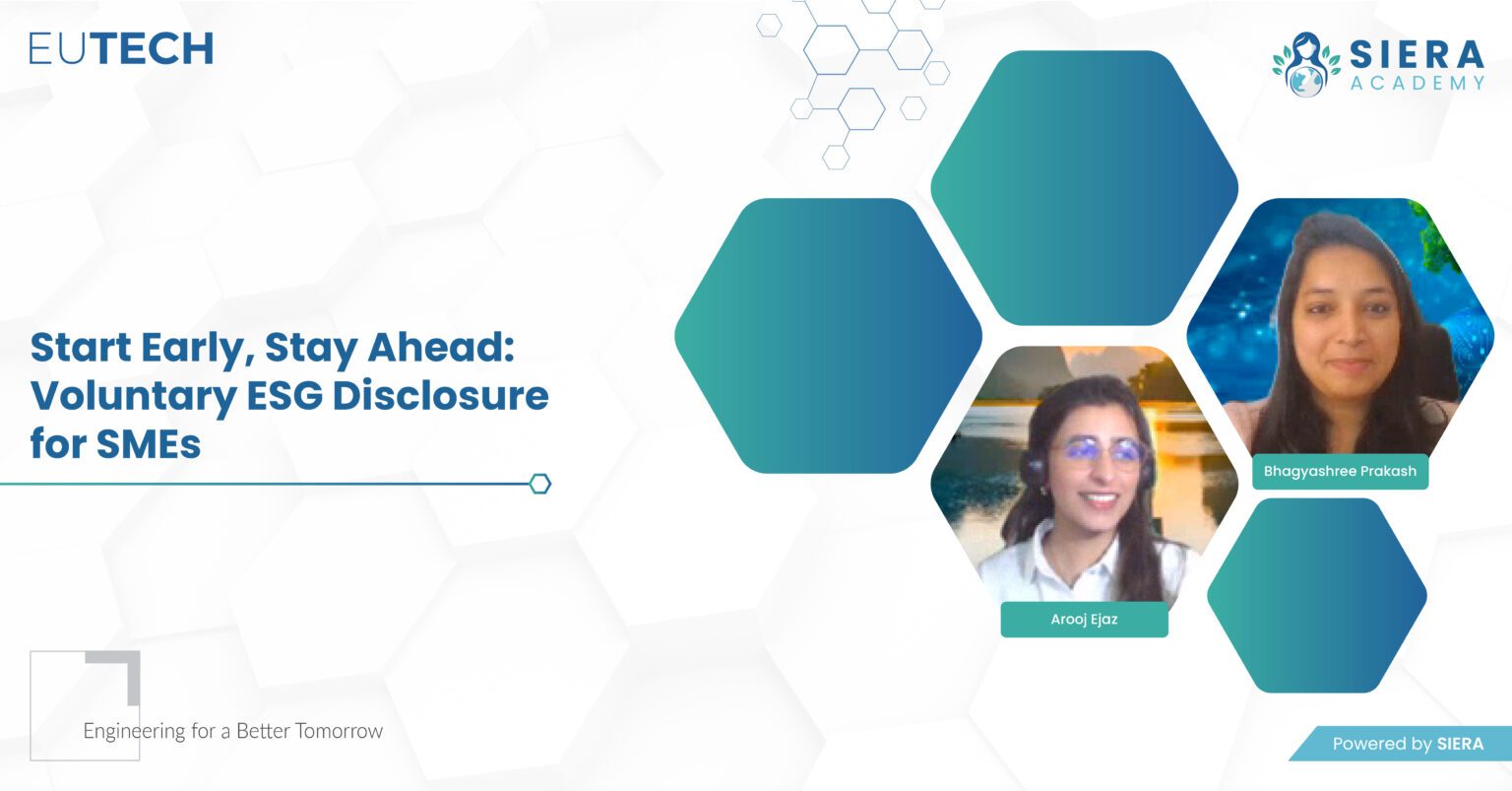 Take the Next Step with SIERA – Scalable ESG Disclosure Solutions for SMEs